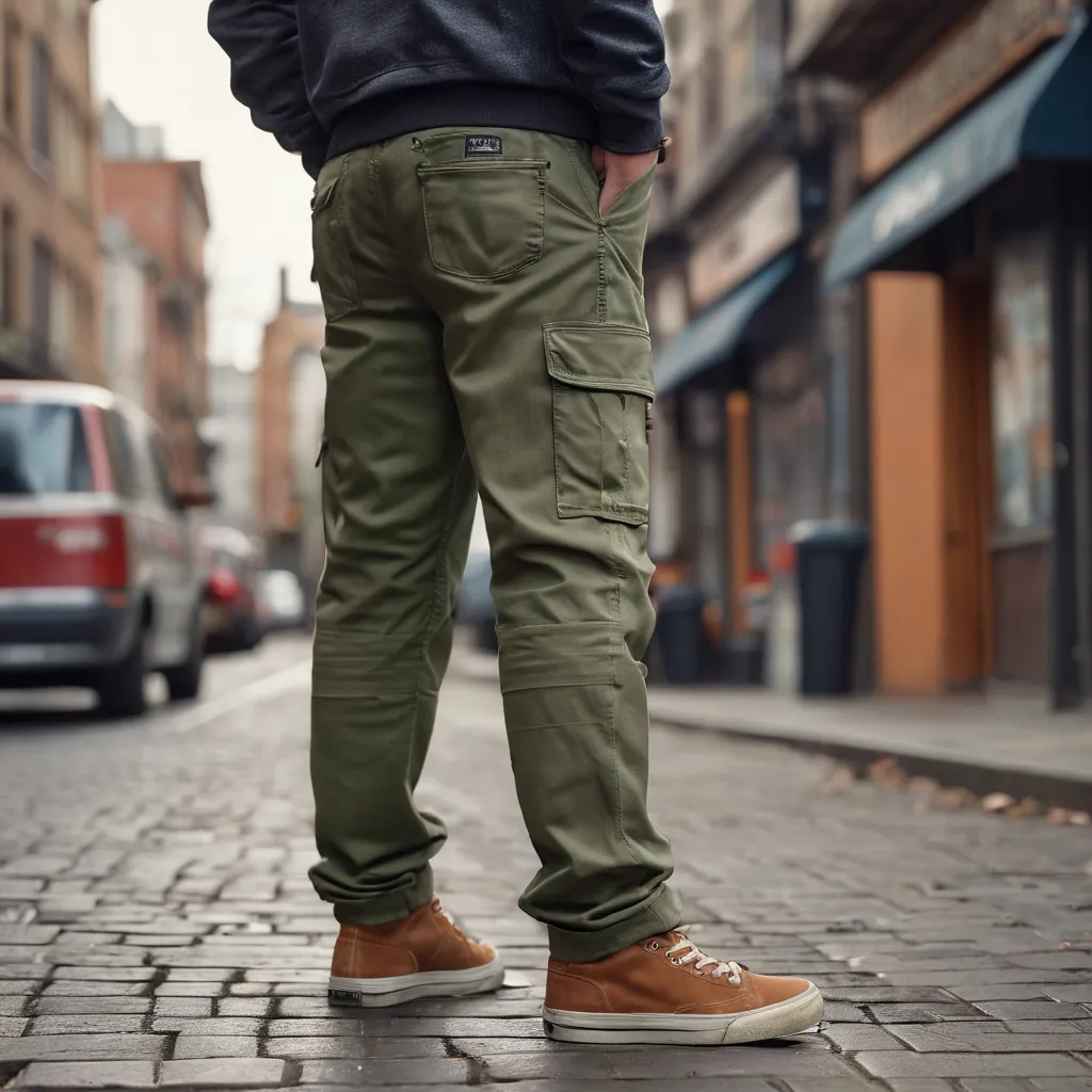 Cuffed Cargo Pants for Men: Stylish and Functional