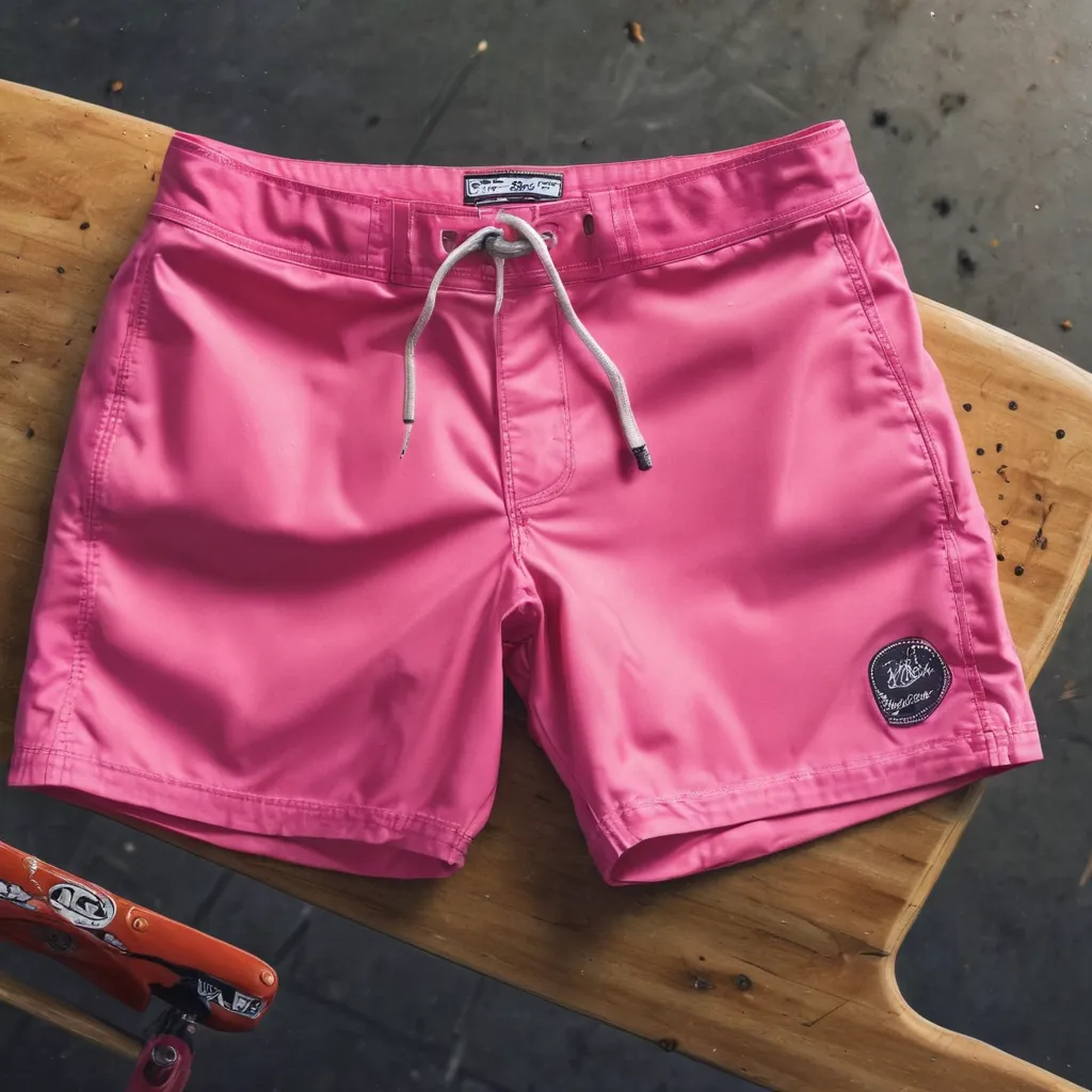 The Cultural Impact of Pink Board Shorts in Skateboarding