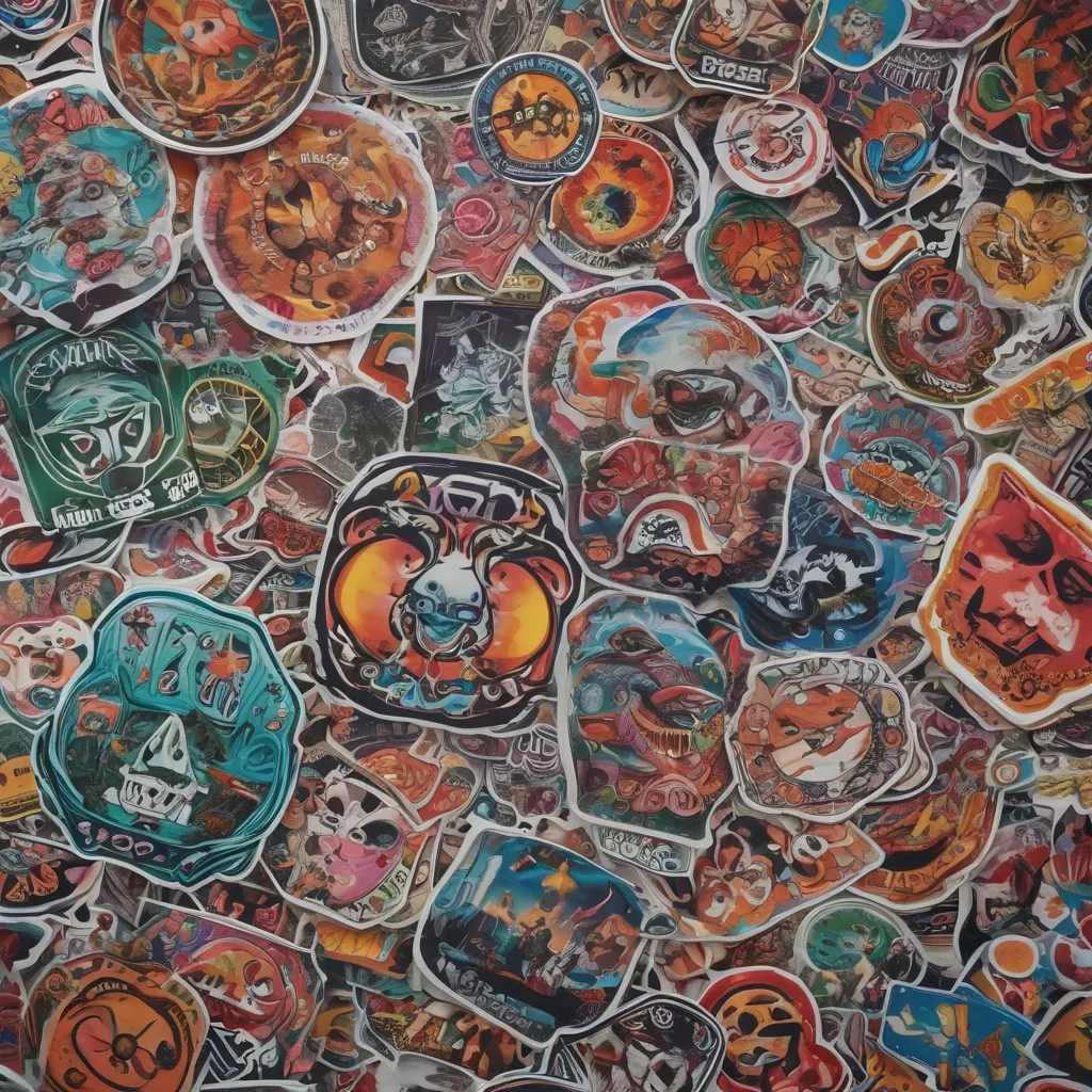 Exploring Trippy Stickers in Skate Culture